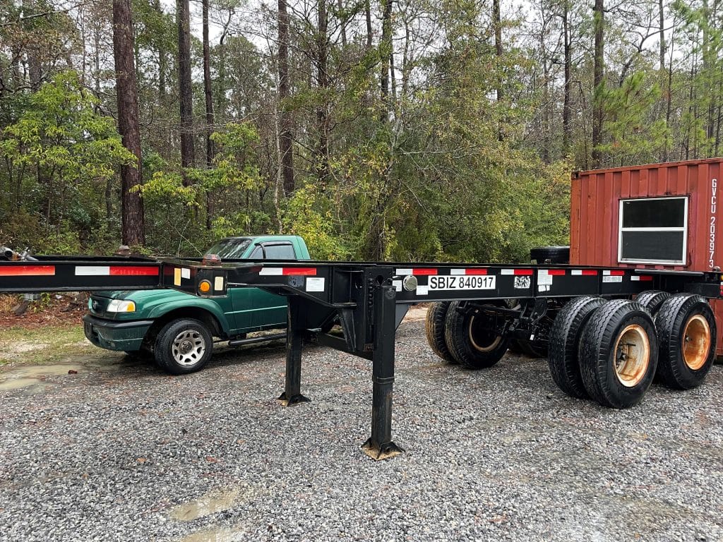 2004 Cheetah 20ft Container Chassis – Military Truck Depot