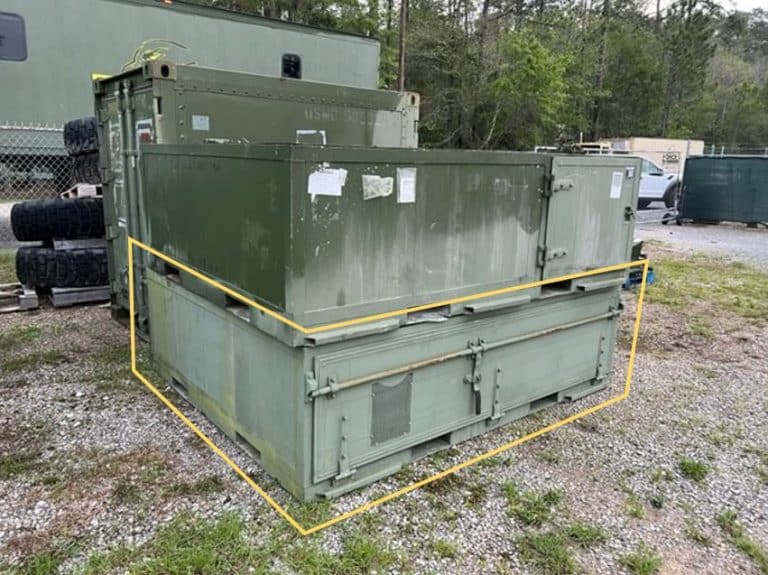 2005 Garrett Container Systems – Model 230325 Container – Military ...