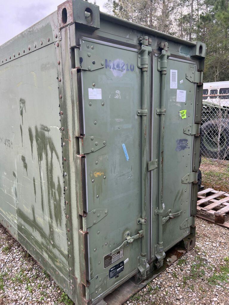 Keco 138K0000 Quadcon Shipping Container – Military Truck Depot