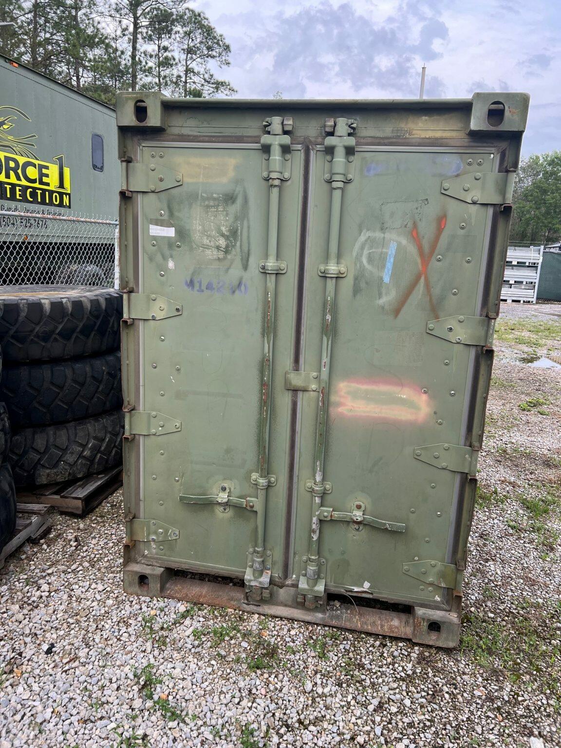Keco 138K0000 Quadcon Shipping Container – Military Truck Depot