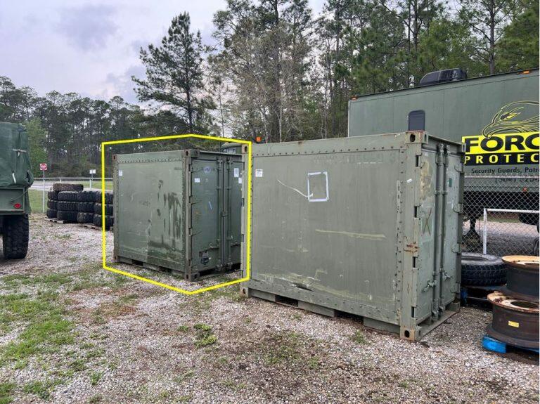 Keco 138K0000 Quadcon Shipping Container – Military Truck Depot