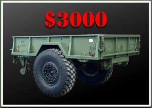 M105A2 1.5 Ton Trailer (w/Custom Option) – Military Truck Depot