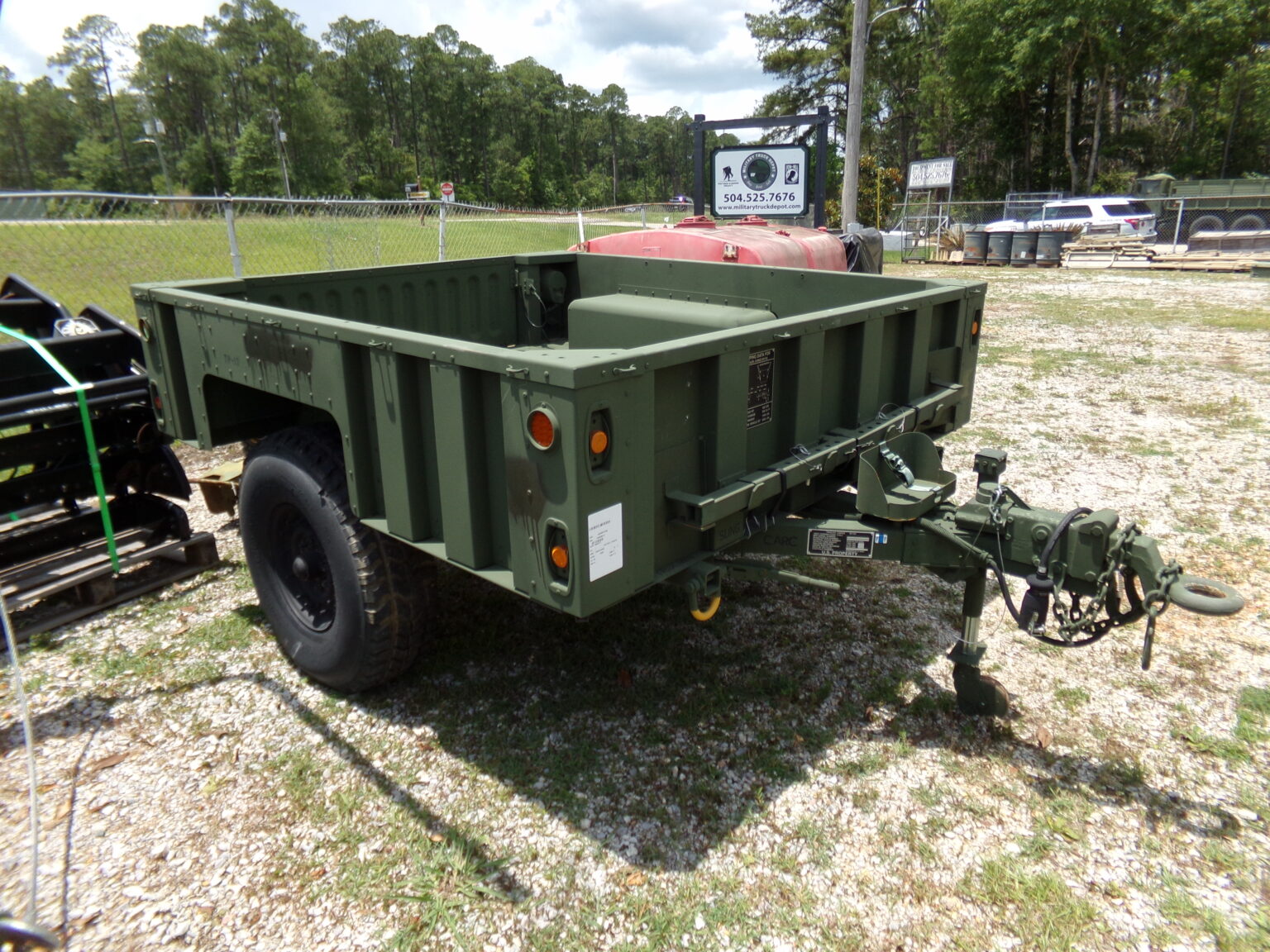 M1102 Cargo Trailer – Military Truck Depot