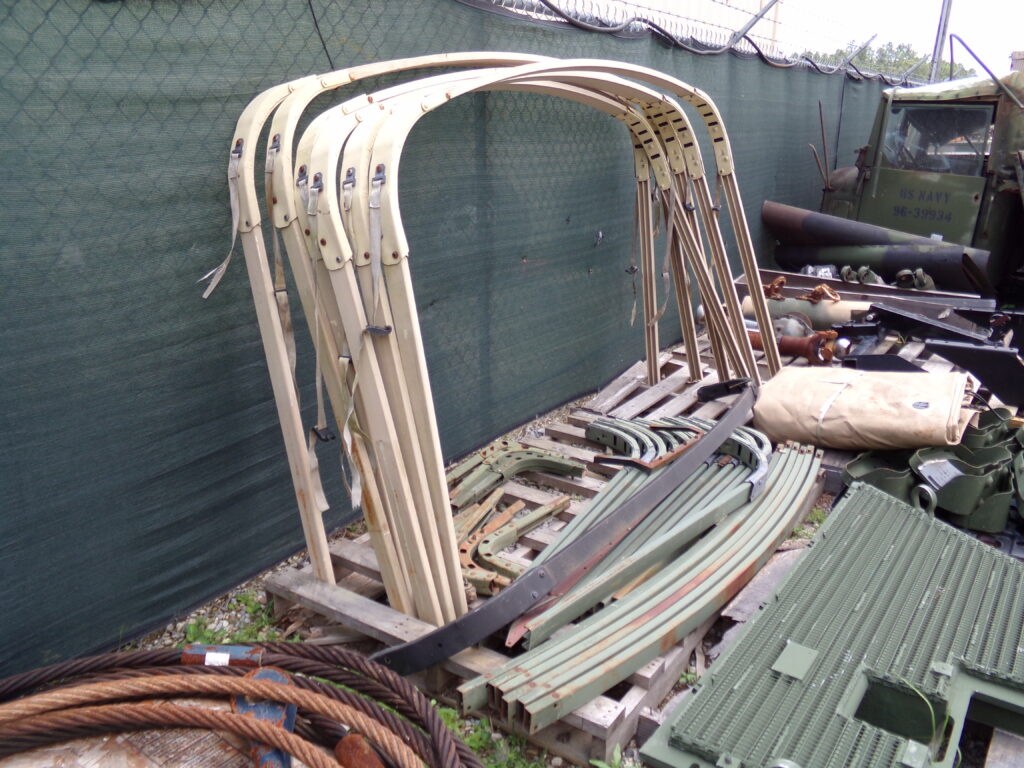 5 Ton Cargo Bed Cover and Support Bows – Military Truck Depot