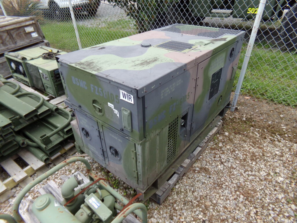 USMC 10KW Diesel Aircraft Generator (MEP-813A) – 400hz – Military Truck ...
